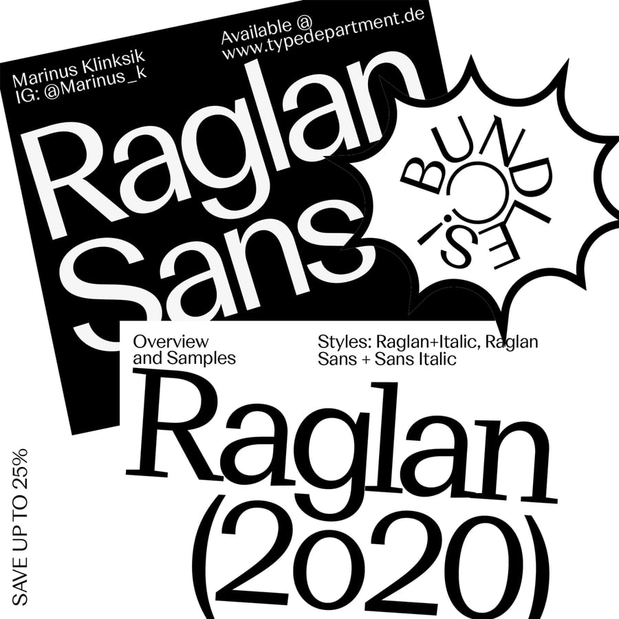 "Discover the Raglan Sans and Serif Bundle: Fonts for Creative Excellence"